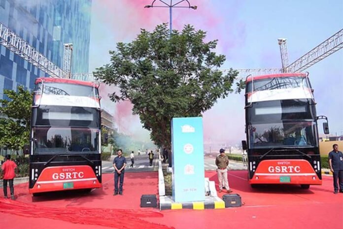 Gandhinagar to Ujala GSRTC Double Decker Bus Route & Time Table - Face ...